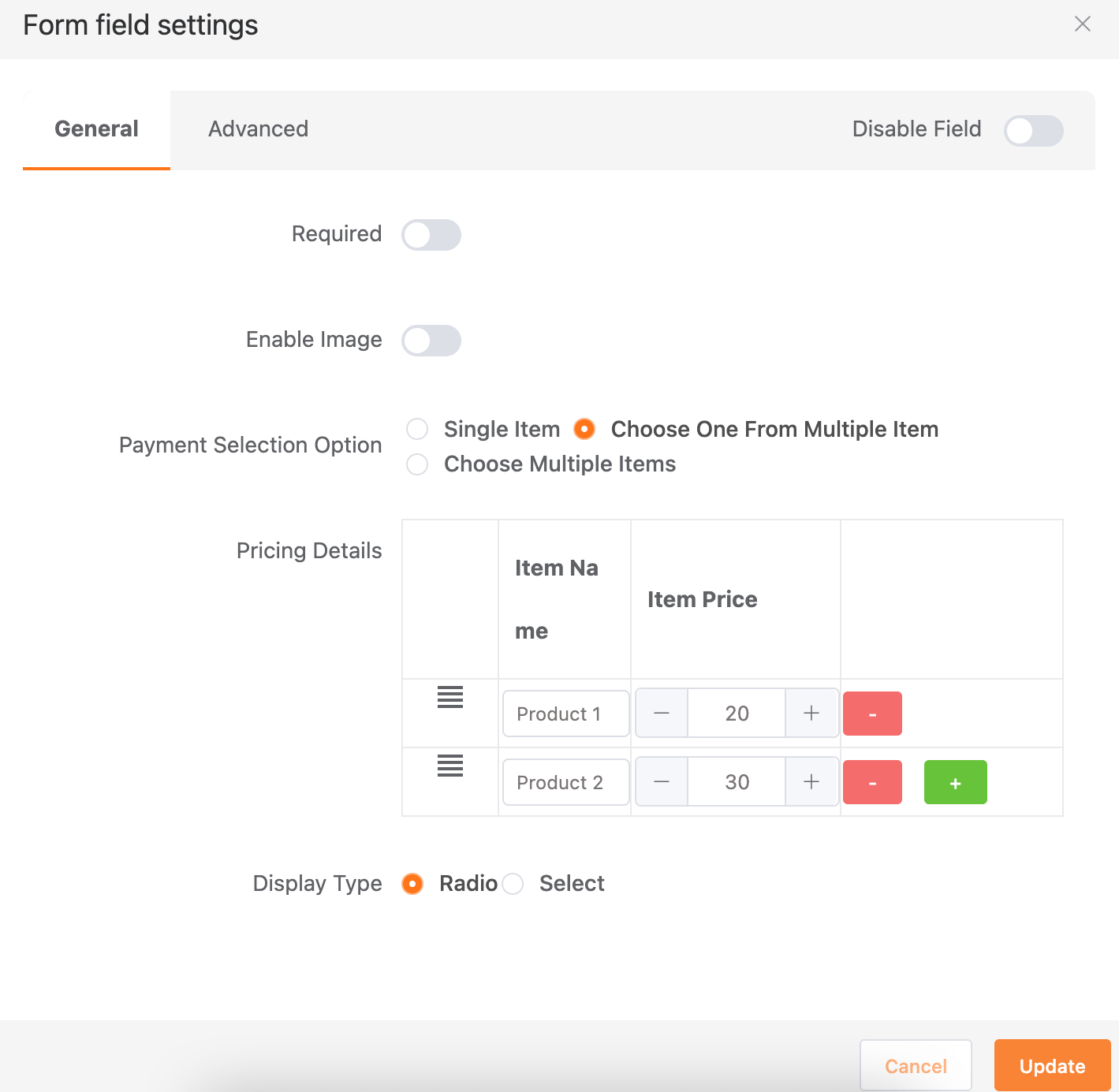 Create WordPress Payment Form with Paymattic Advanced Editor