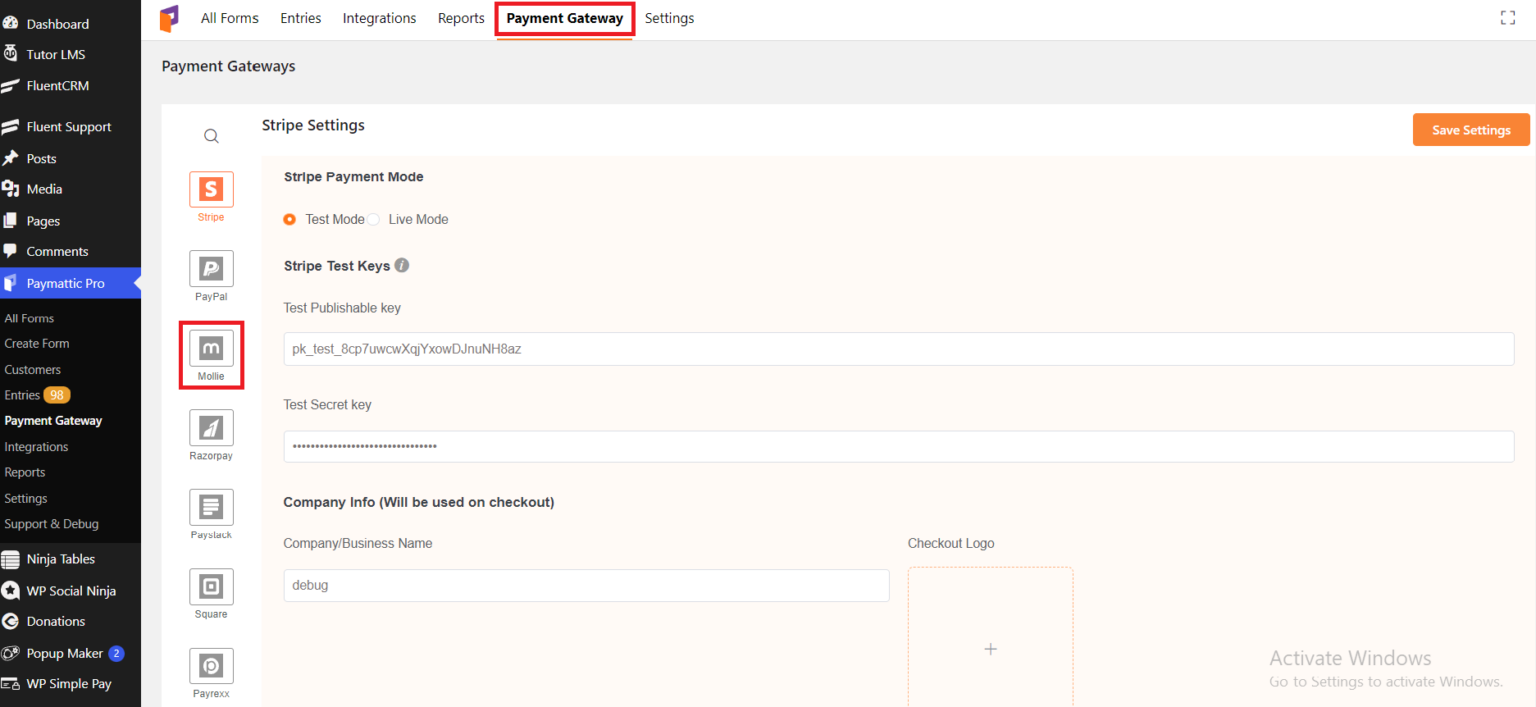 How to Integrate Mollie Payment Gateway with Paymattic