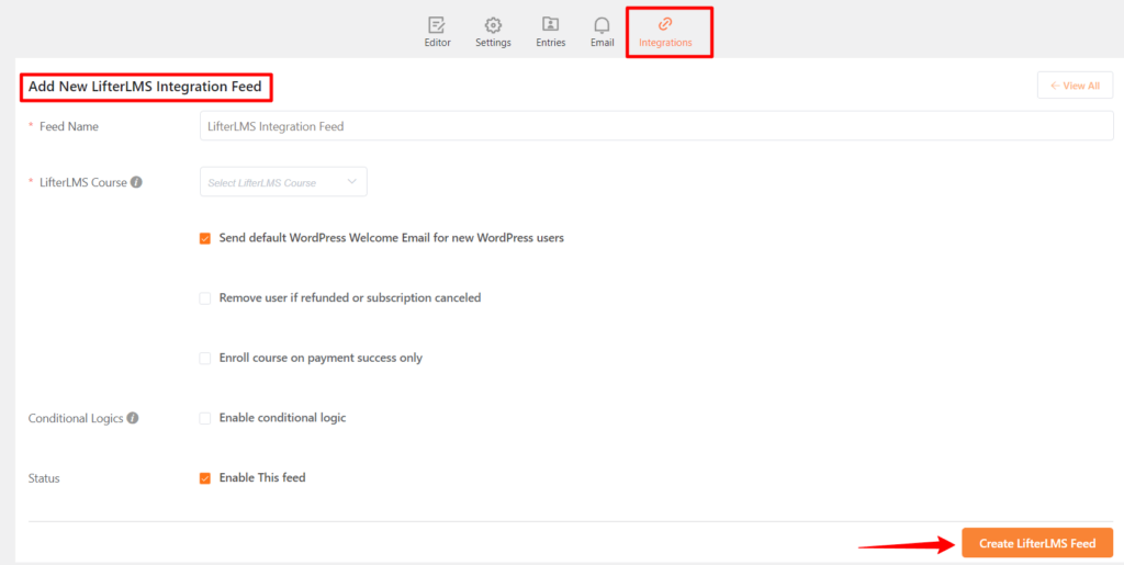 How to Integrate LifterLMS in WordPress with Paymattic?