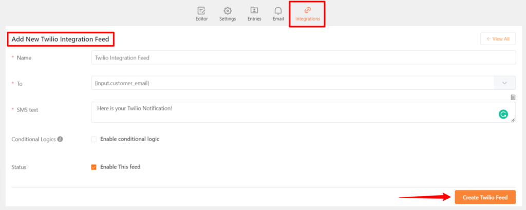 How to Integrate Twilio with Paymattic in WordPress?