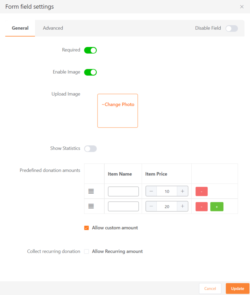 How to Add Donation Progress Item in WordPress with Paymattic?