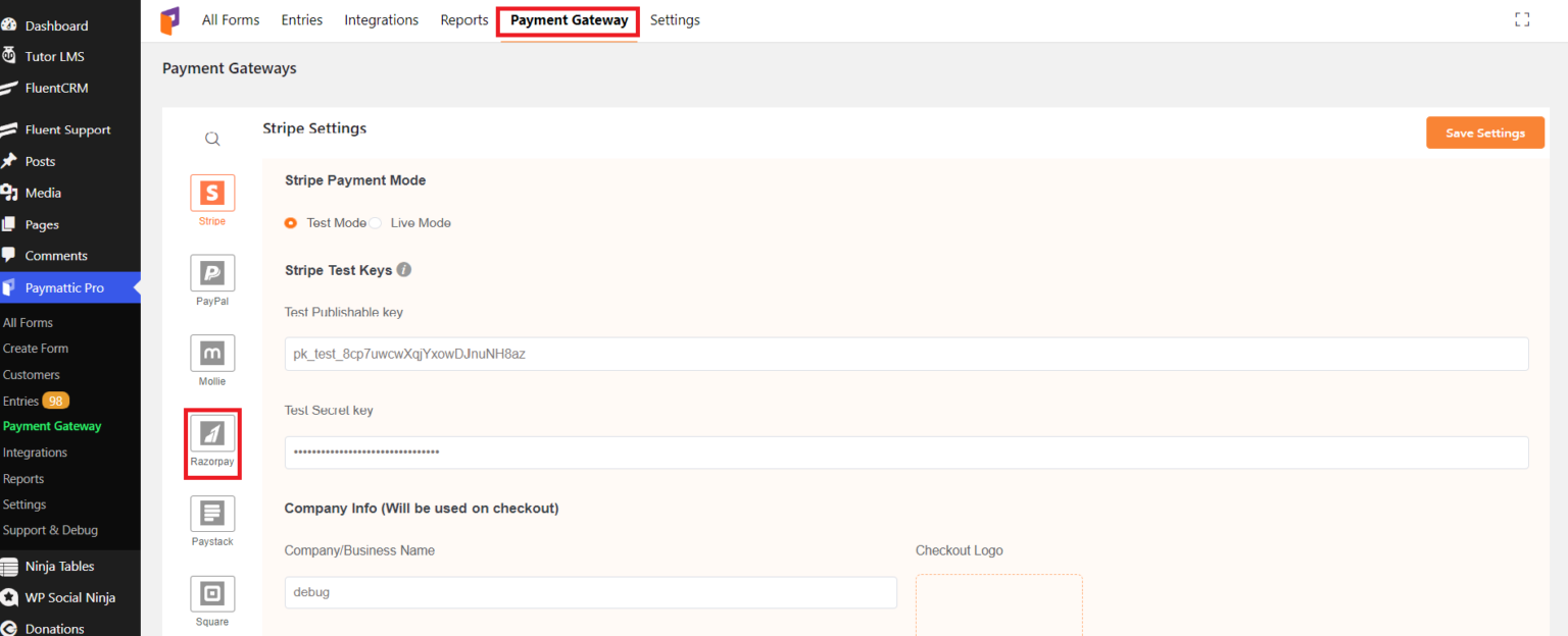 How to Integrate Razorpay Payment Gateway with Paymattic?