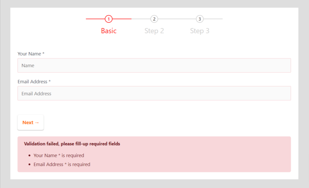 How to Create a Step Form with Paymattic