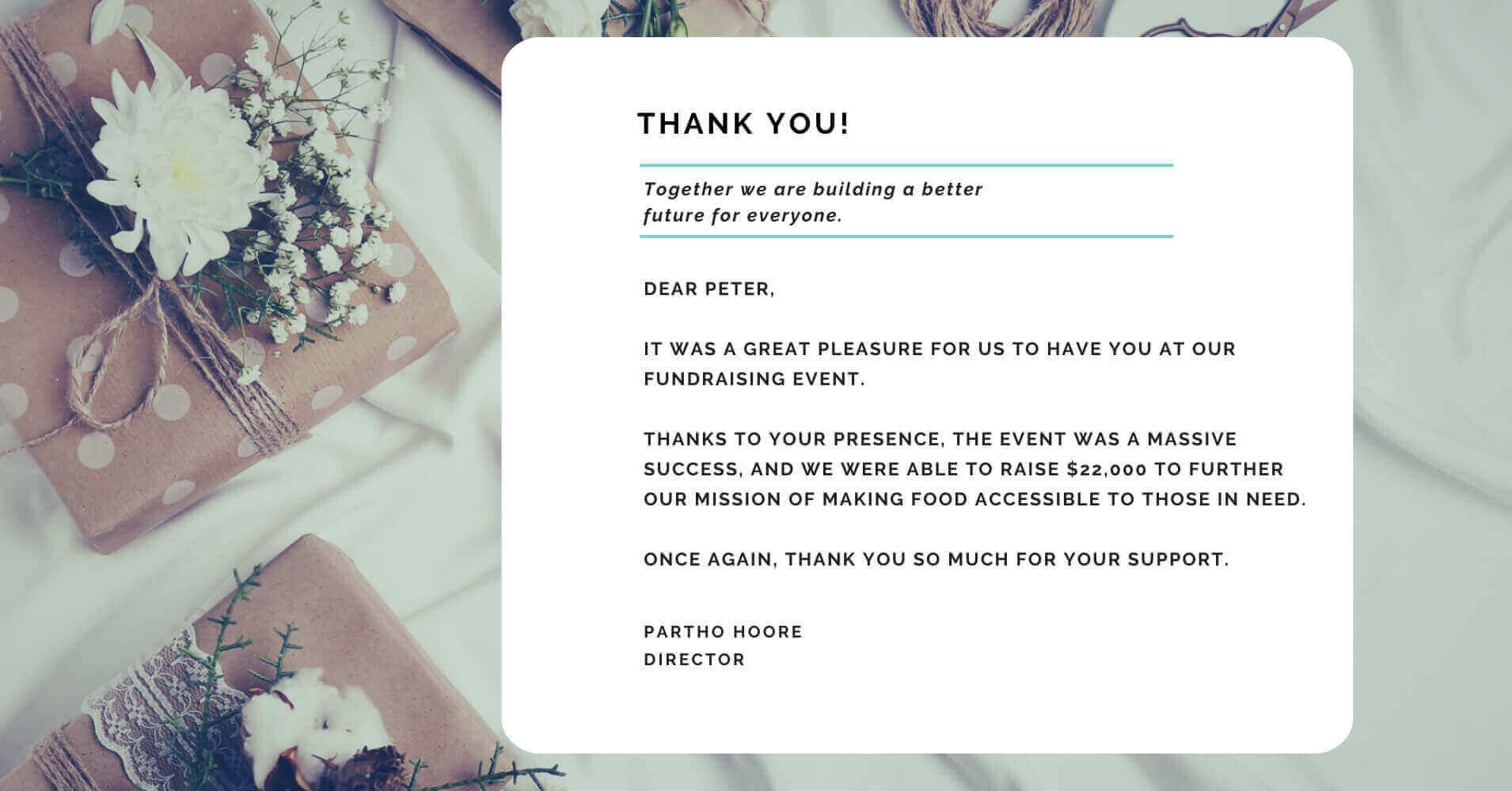 How to Write a Thank-You Notes for Donations