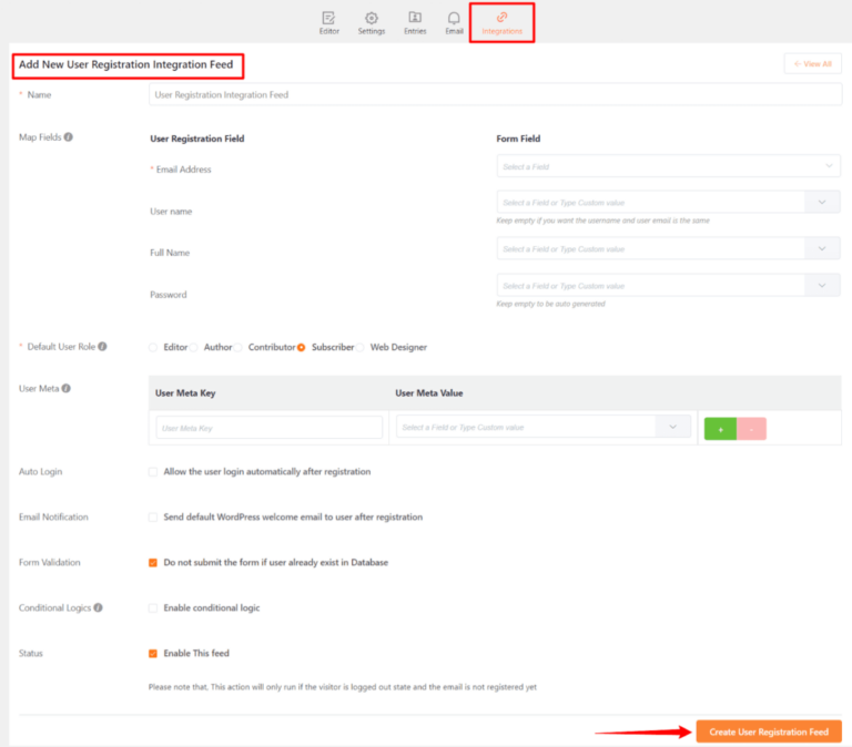 How to Create a User Registration Form in WordPress?