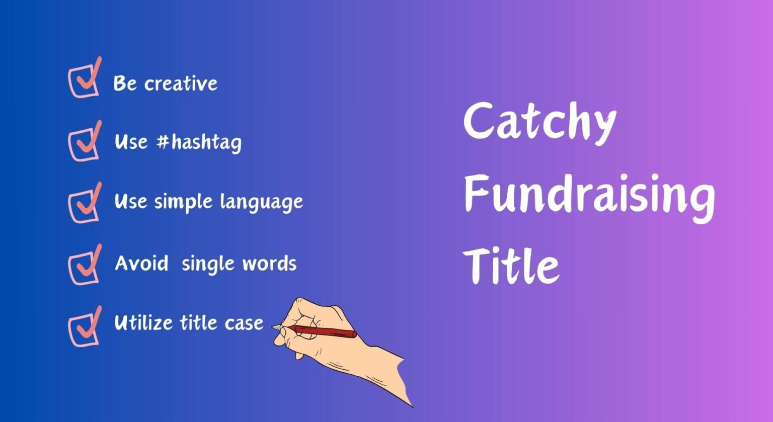 40+ Catchy Fundraiser Title Ideas for Nonprofit: Tips and Examples